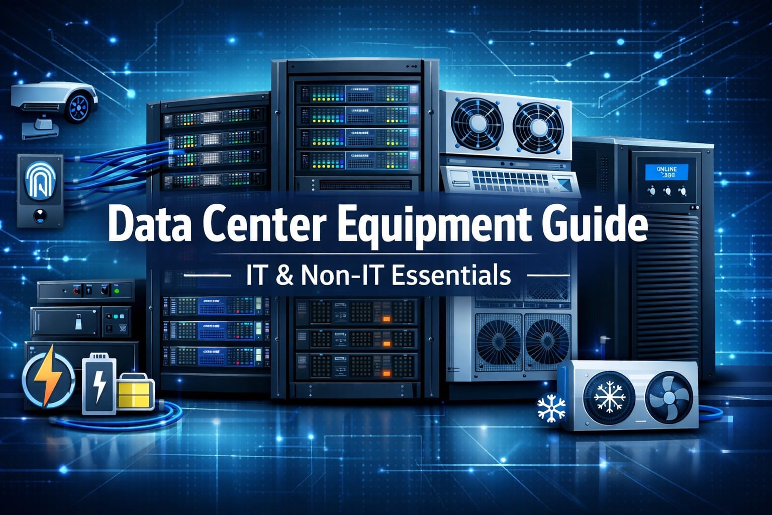 Non IT & IT Hardware Component PDF List in Data Center | Complete Non ...